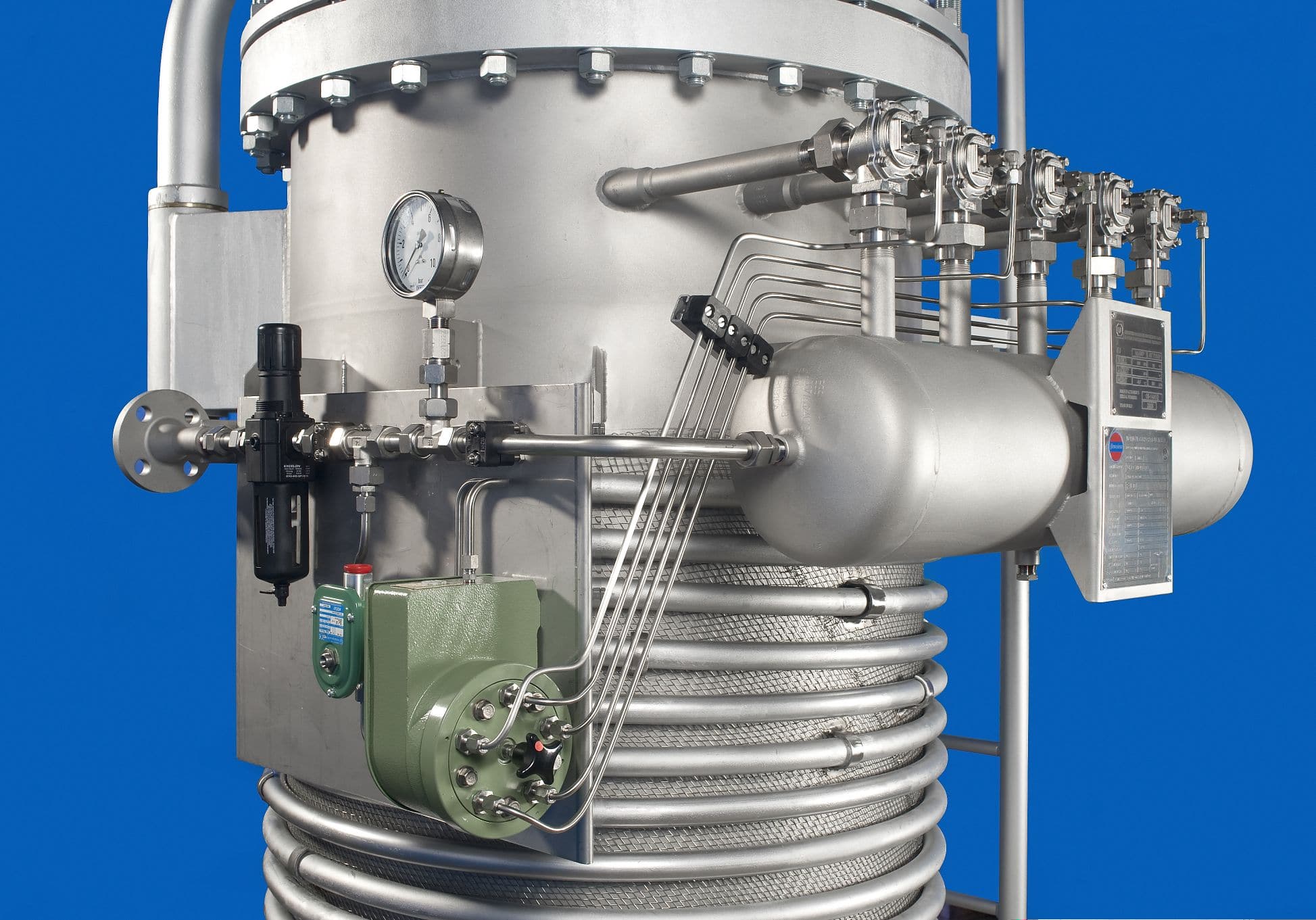 An automatic filter for the filtration of nitrogen - Faudi