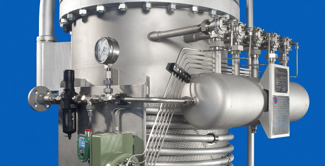 An automatic filter for the filtration of nitrogen - Faudi