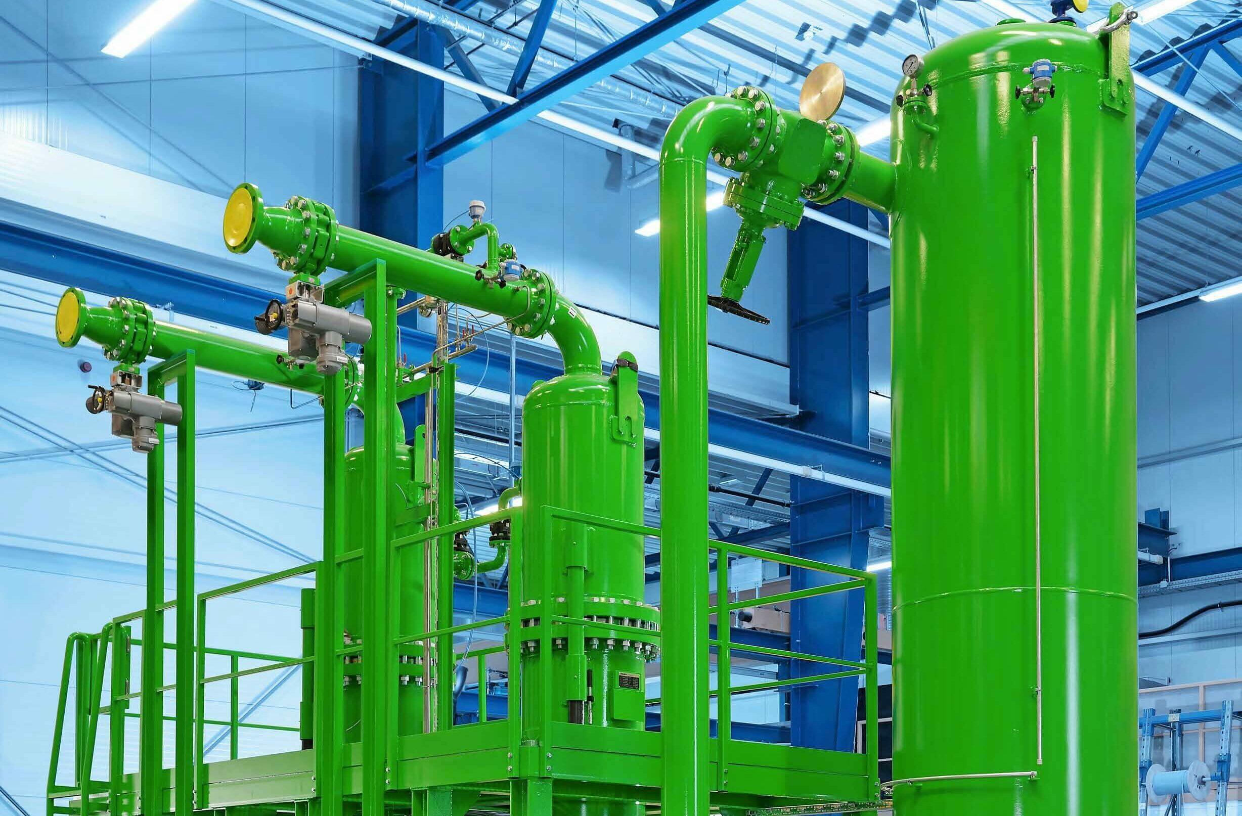 Innovative condensate treatment