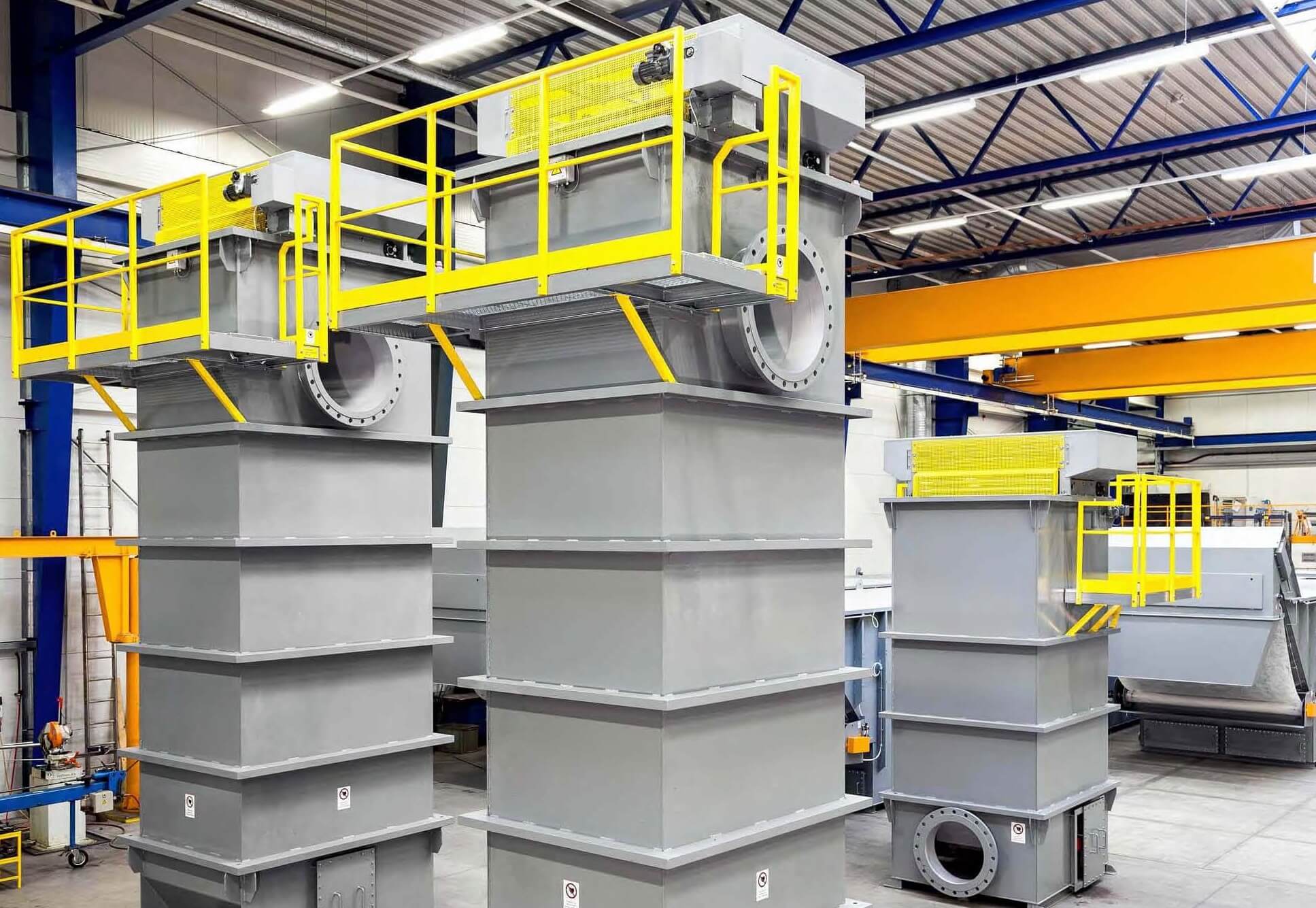 Magnetstab-Abscheider mit Filtrationsleistung von 40.000 l/min