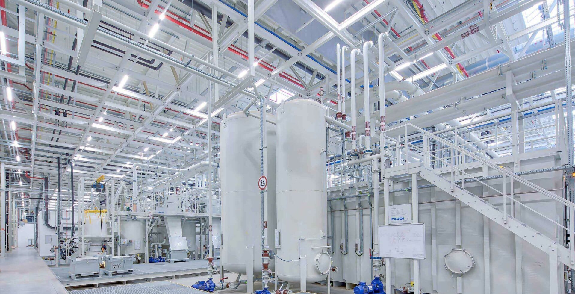 Coolant filtration in a high - tech engine plant - FAUDI Refrences