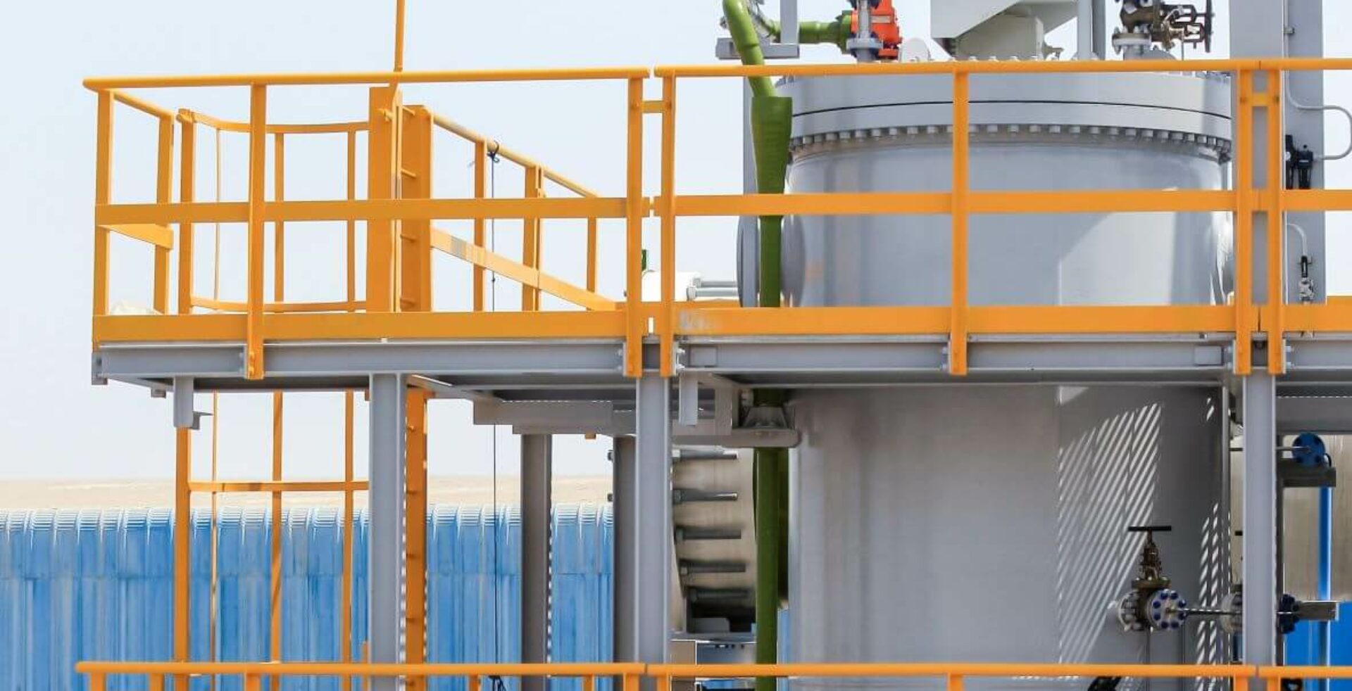 A complete filtration unit for the filtration of seawater - Faudi