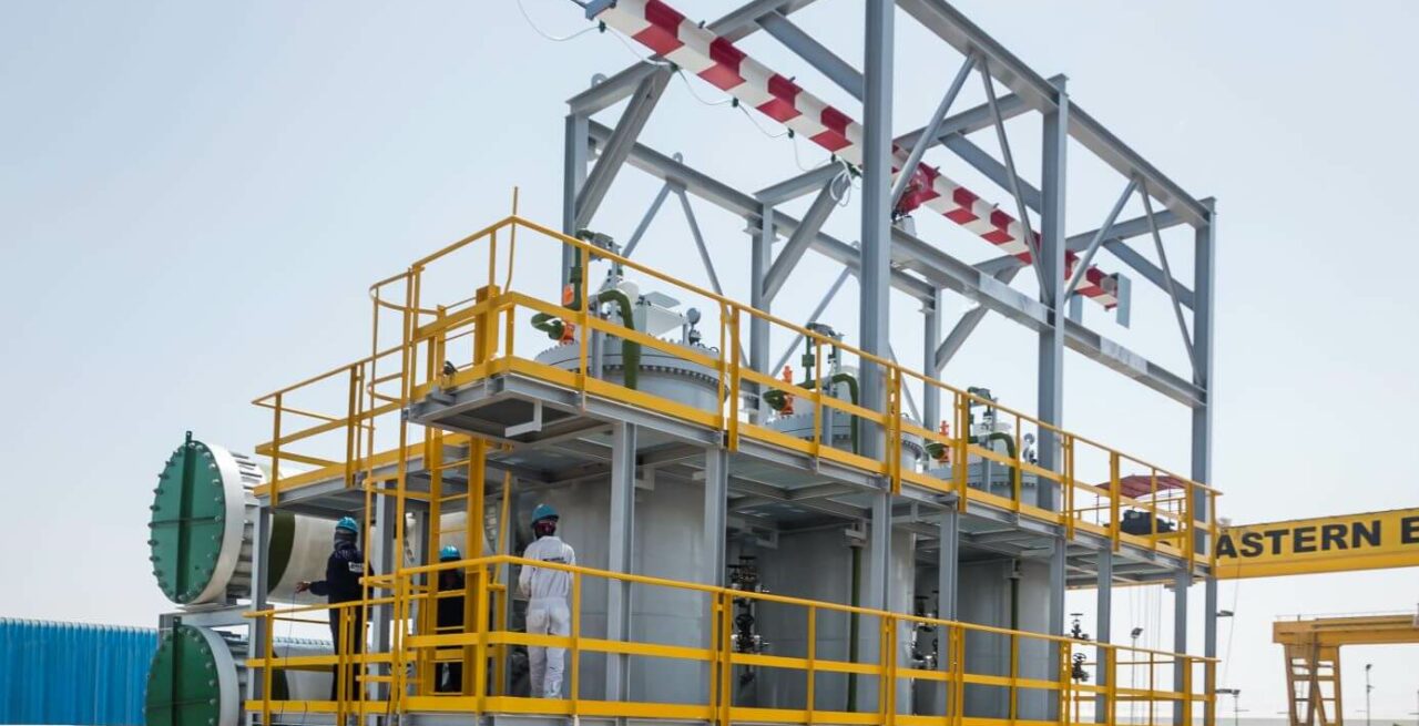 A complete filtration unit for the filtration of seawater - Faudi