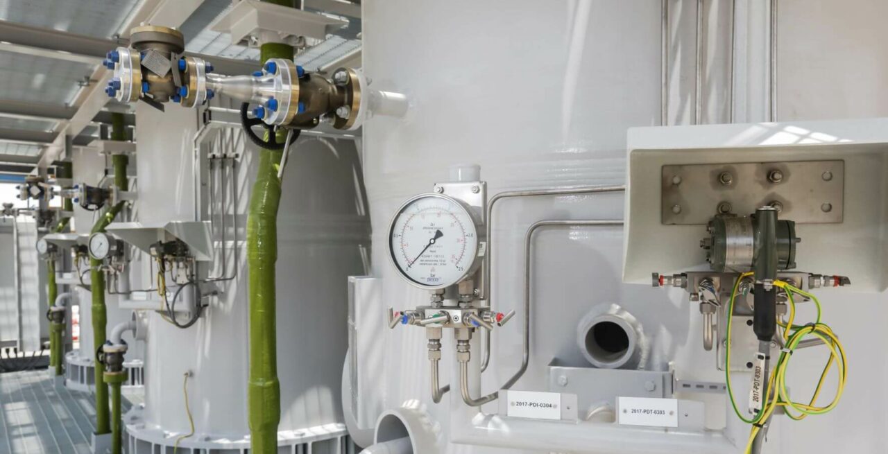 A complete filtration unit for the filtration of seawater - Faudi