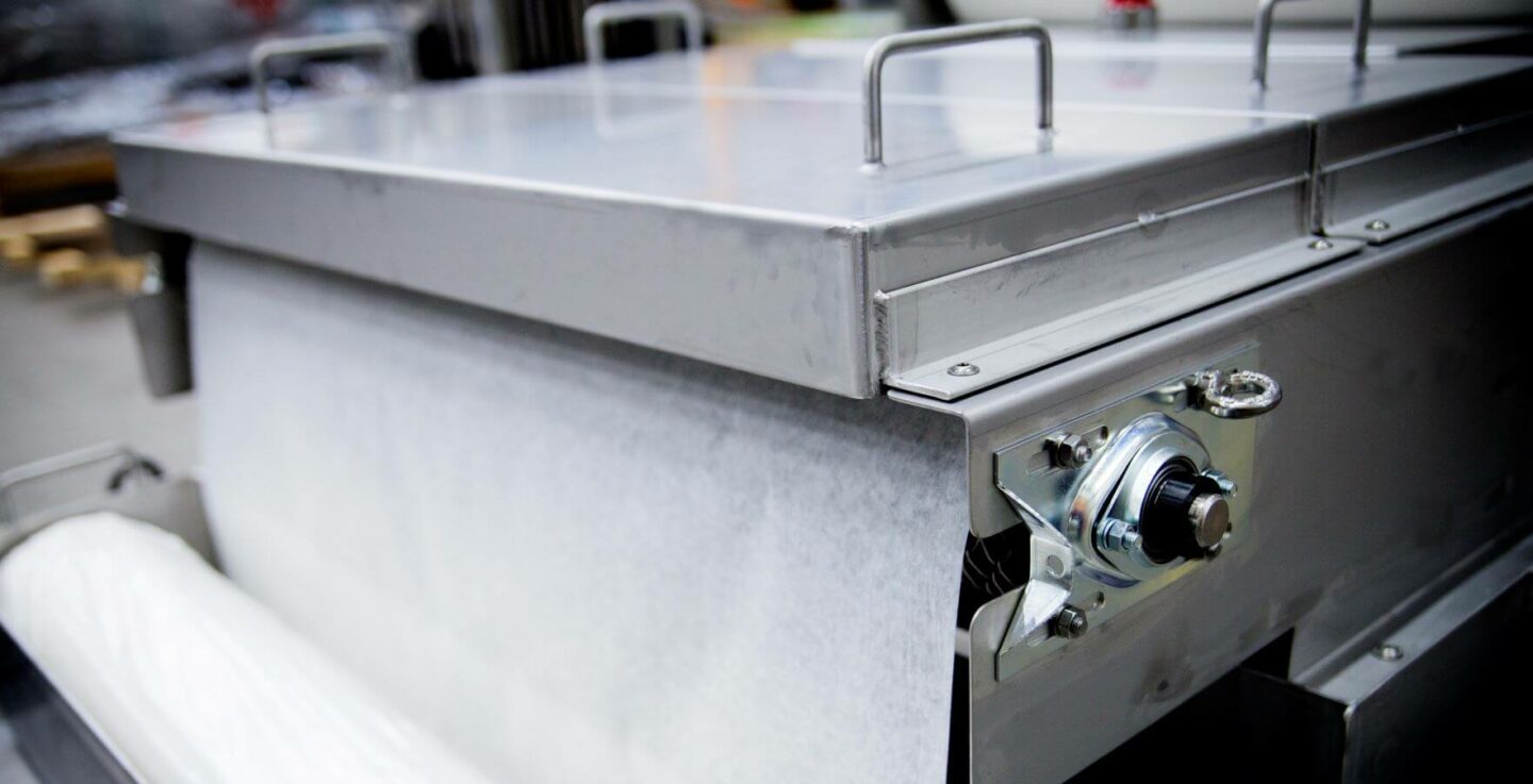 Gravity belt filters - FAUDI - Expertise in Filtration since 1938
