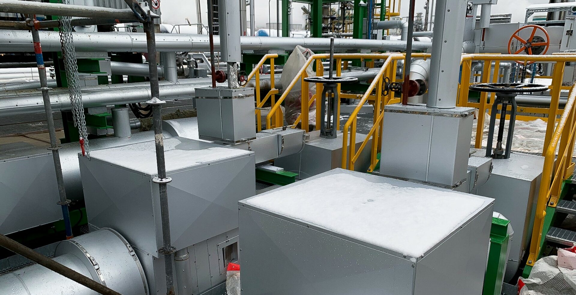 Customised filters for unloading tank wagons - Faudi