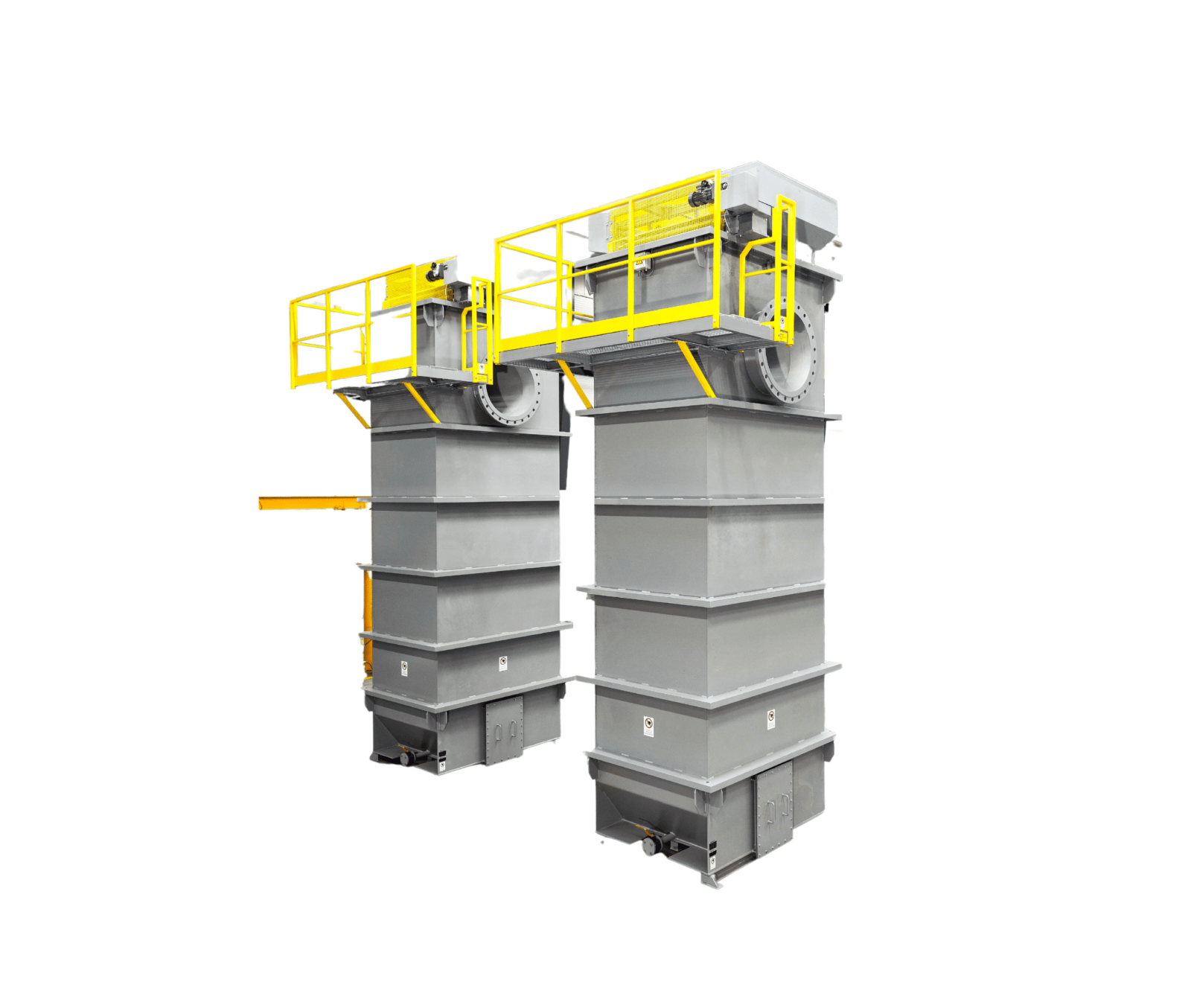 Magnetic rod separator - Separation of chips in liquids