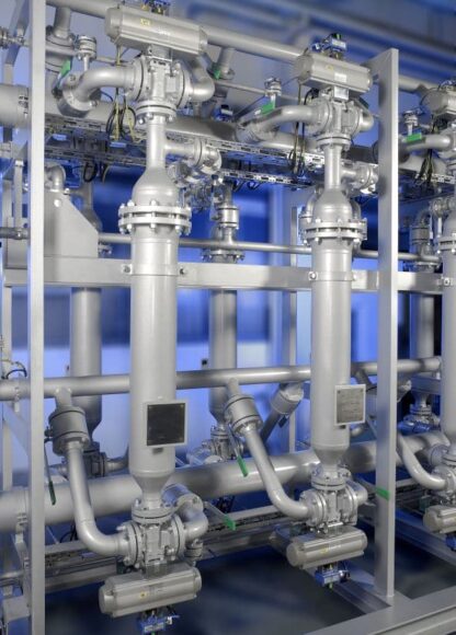 Filtration of Diesel with FAUDI Module Filter Sylstem Type F28