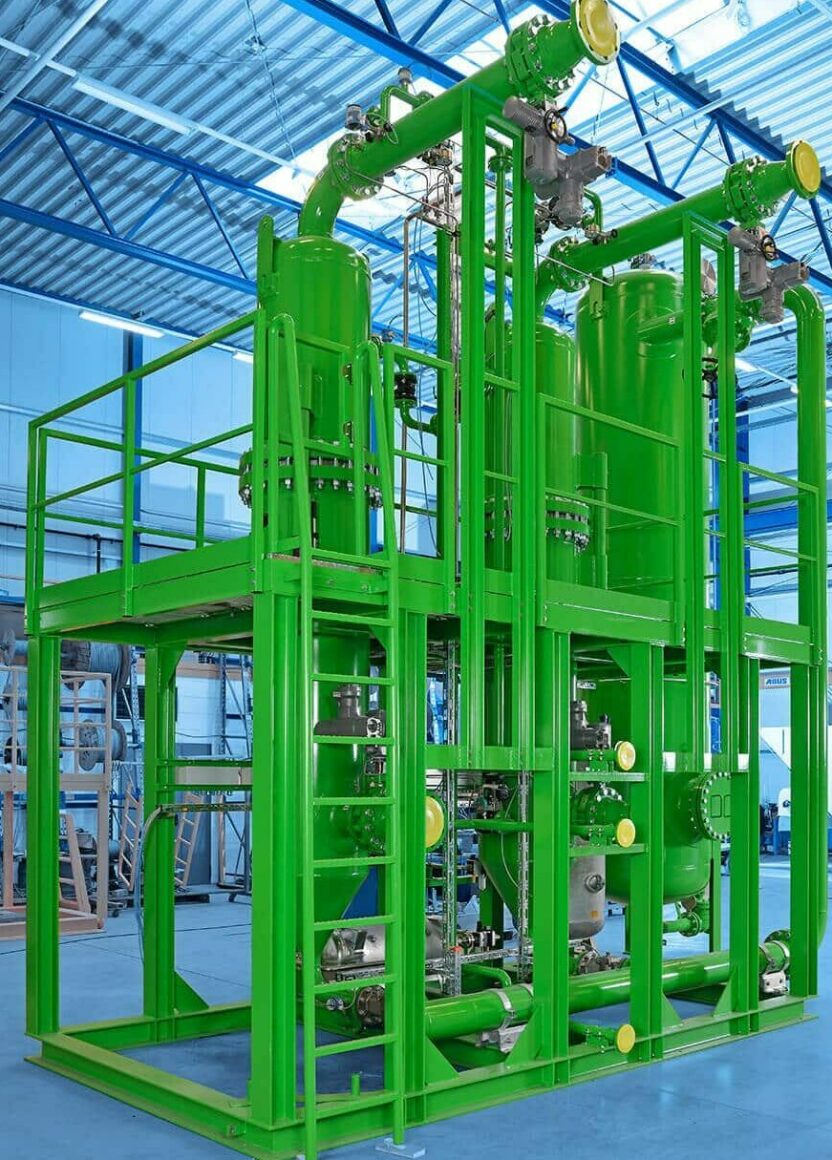 Innovative condensate treatment